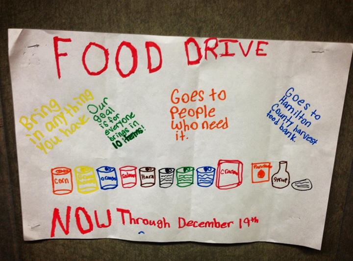 Food Donations Poster